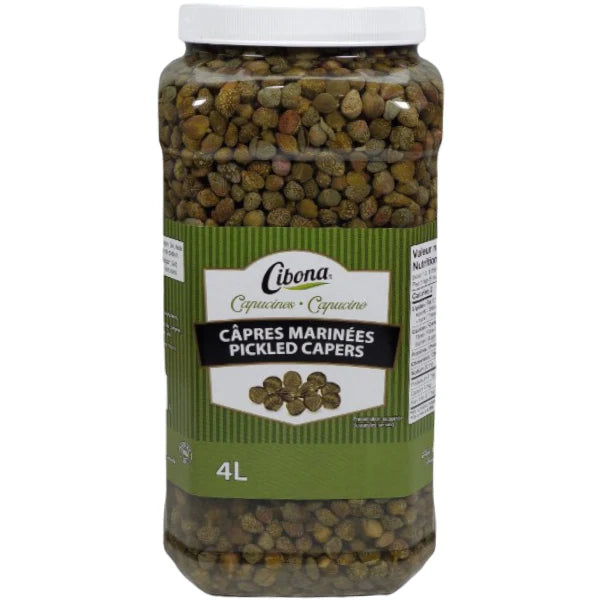Capucine Pickled Capers 2 x 4 L, Wholesale Bar Supplies — Bulk Mart
