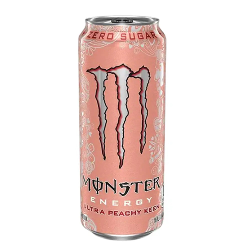 Monster Energy Ultra Peach Kean 12 x 473 ml, Sports & Energy Drink ...